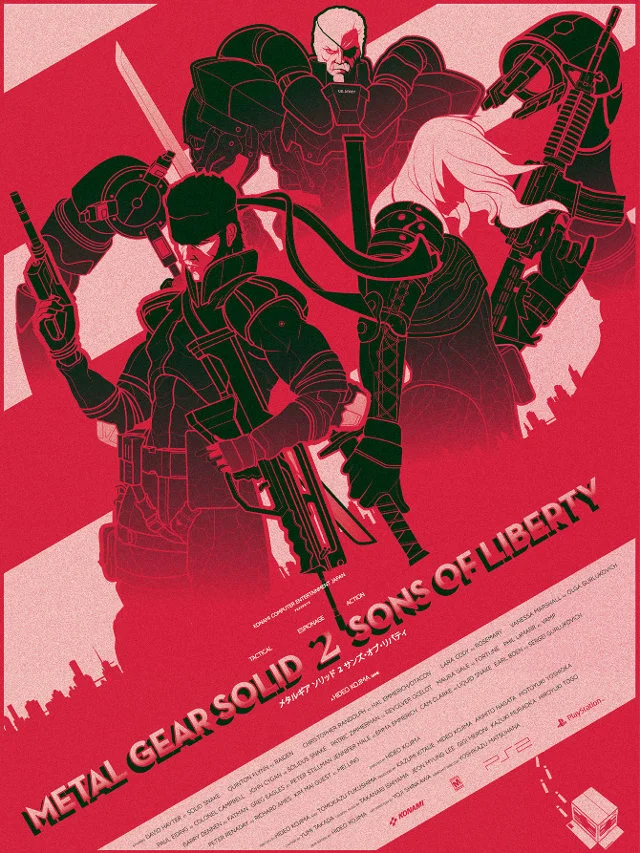 Fantastically Designed Video Game Poster Art - Zelda, Metal Gear, and ...