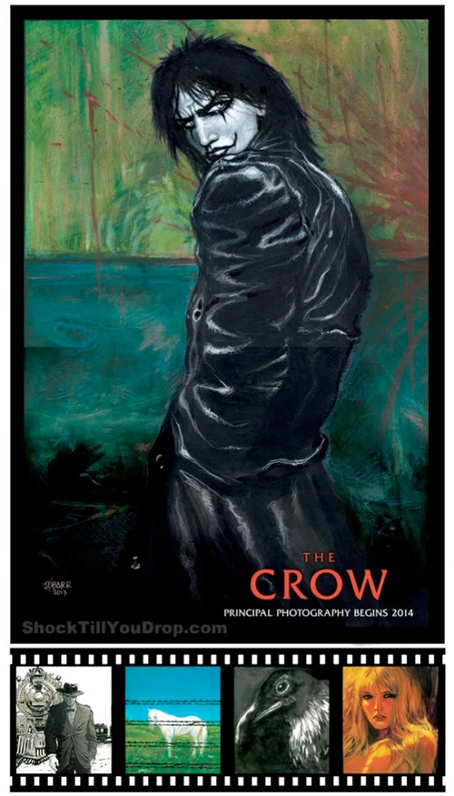 Teaser Art for the Upcoming Reboot of THE CROW — GeekTyrant