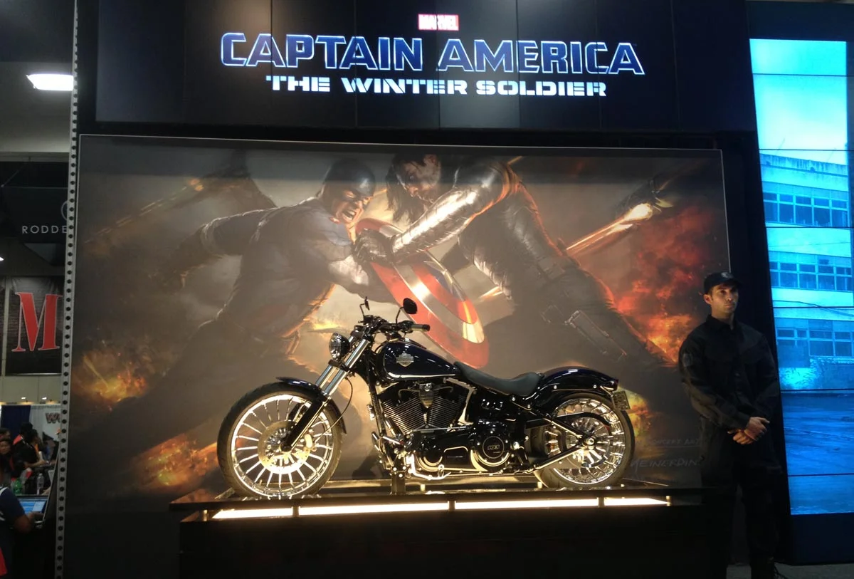 Here's Captain America's New Motorcycle in THE WINTER SOLDIER — GeekTyrant