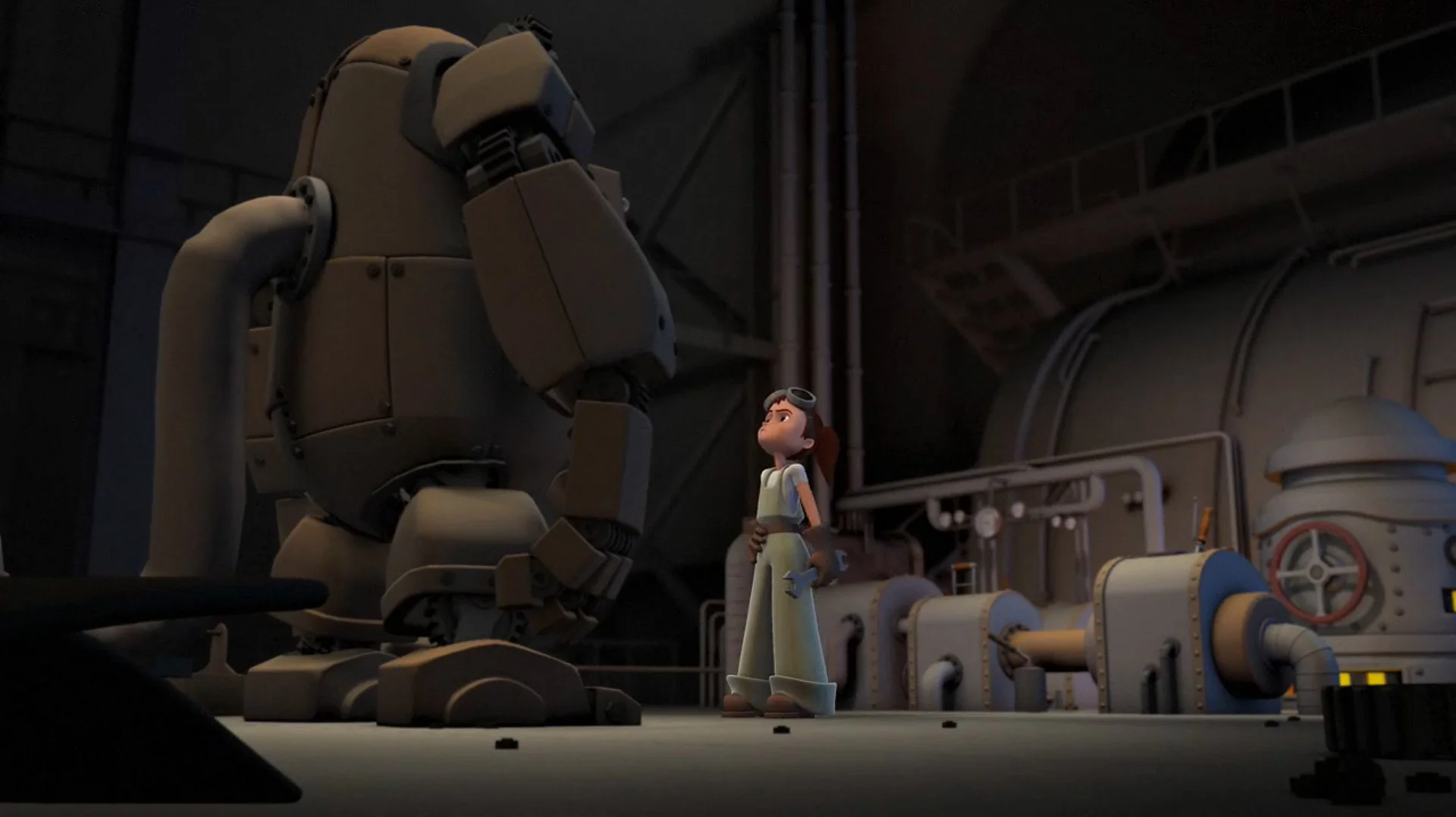 Charming Animated Short About a Girl and Her Robot — GeekTyrant