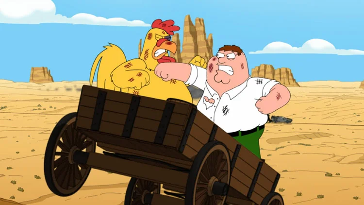 Family Guy Peter Vs Chicken Toy