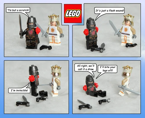These MONTY PYTHON AND THE HOLY GRAIL LEGO Sets Need to Exist! — GeekTyrant