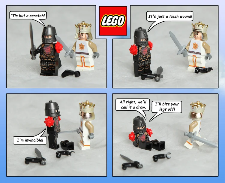These MONTY PYTHON AND THE HOLY GRAIL LEGO Sets Need to Exist! — GeekTyrant
