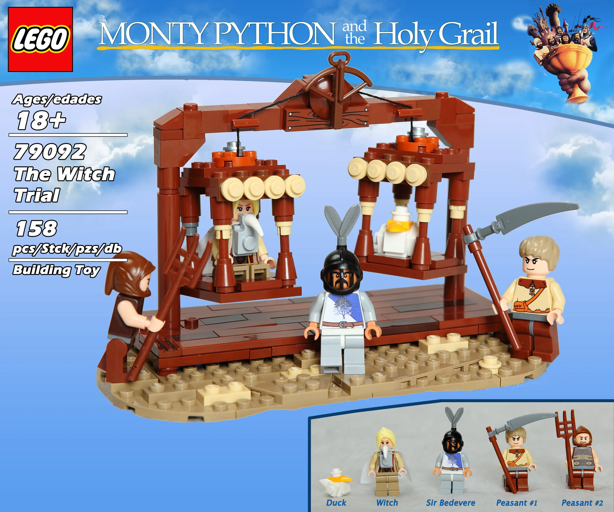 These MONTY PYTHON AND THE HOLY GRAIL LEGO Sets Need to Exist! — GeekTyrant
