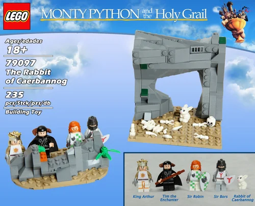 These MONTY PYTHON AND THE HOLY GRAIL LEGO Sets Need to Exist! — GeekTyrant