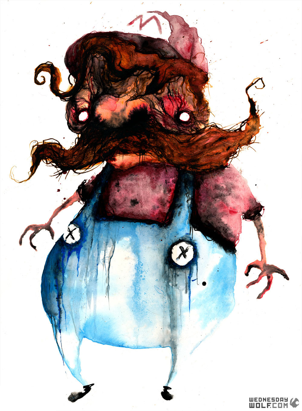 Trippy Icons of Gaming Art by Wednesday Wolf — GeekTyrant