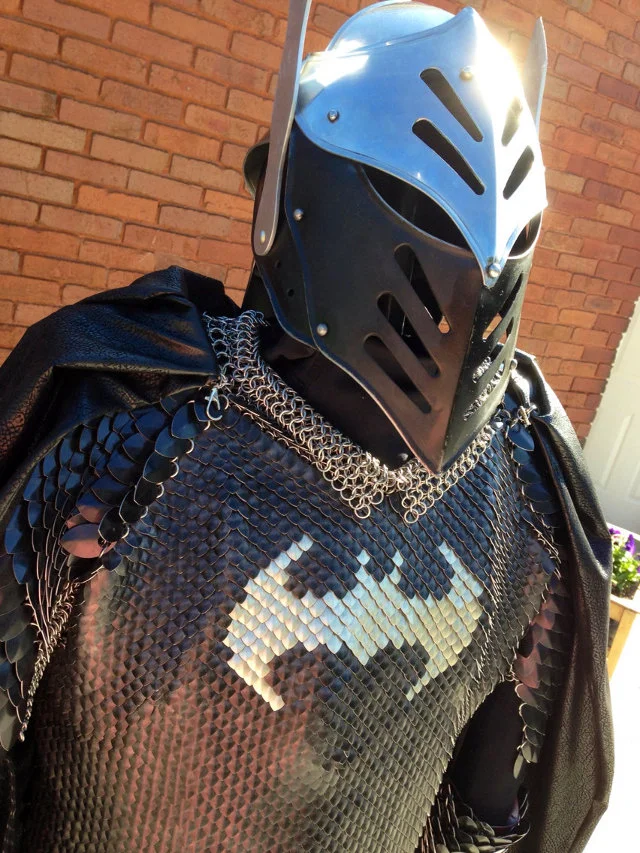 Medieval Batman Scalemaille Armor — GeekTyrant