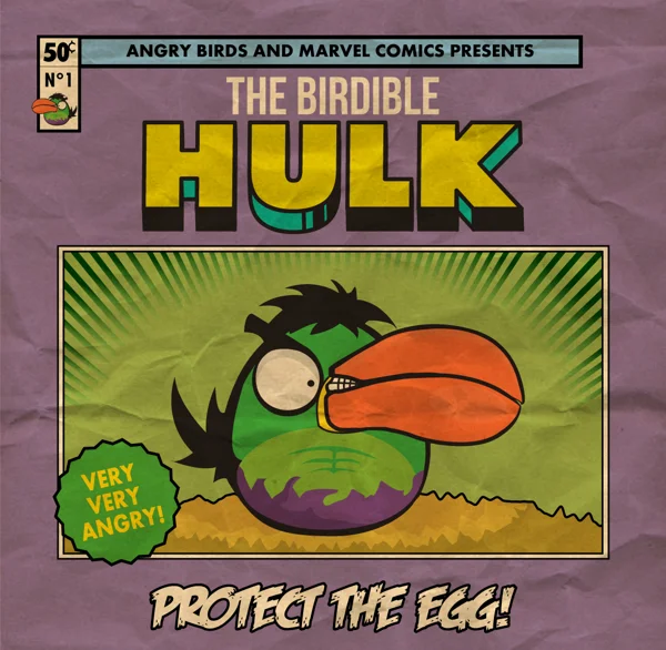 Angry Bird Marvel Superhero Art — GeekTyrant
