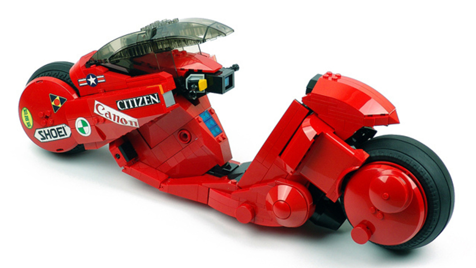Awesome LEGO Model for AKIRA Motorcycle — GeekTyrant