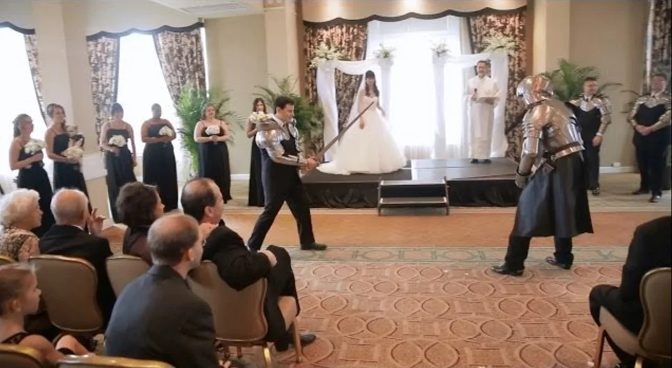 The Most Action-Packed Wedding Battle Ever — GeekTyrant