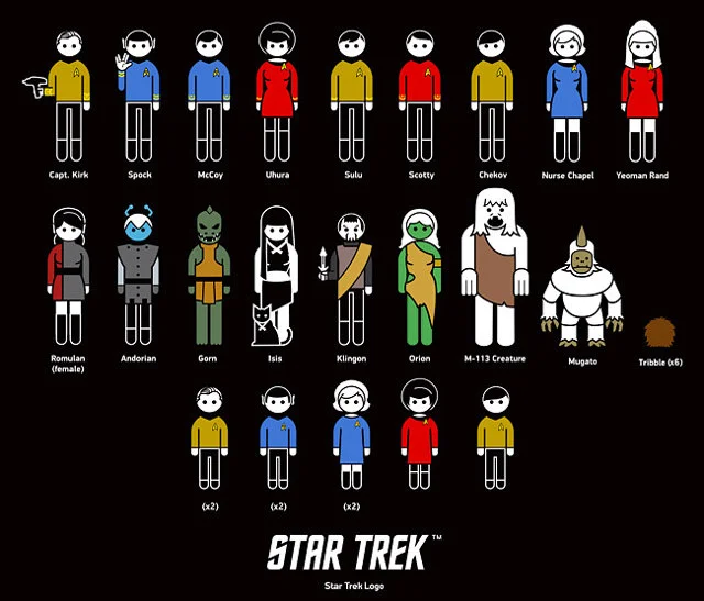 STAR TREK Family Car Decals — GeekTyrant