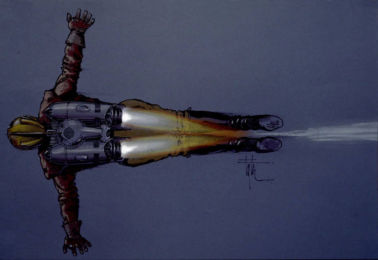 Disney's THE ROCKETEER Jetpack Concept Designs — GeekTyrant
