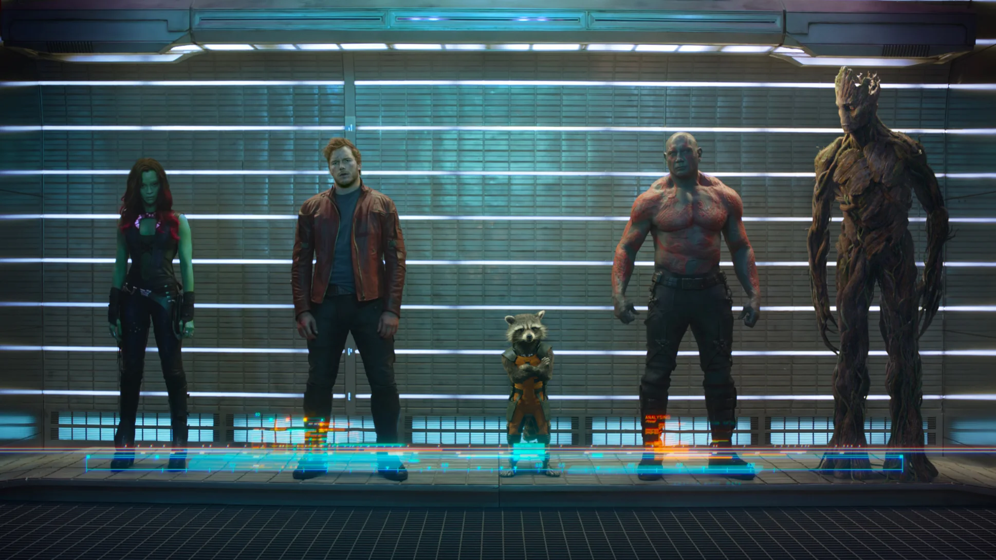 First Official Photo from GUARDIANS OF THE GALAXY — GeekTyrant