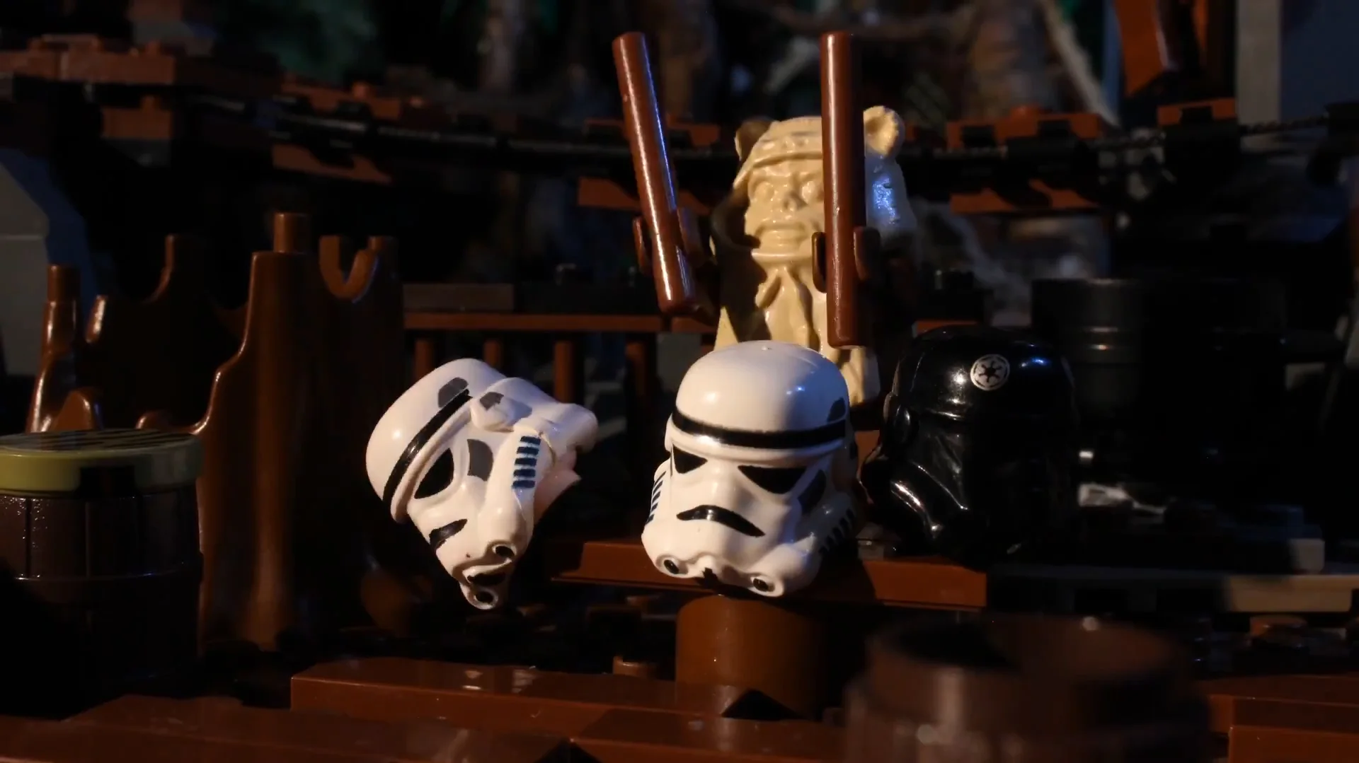 STAR WARS LEGO Animated Short - Ewoks Eat the Flesh of Victory — GeekTyrant