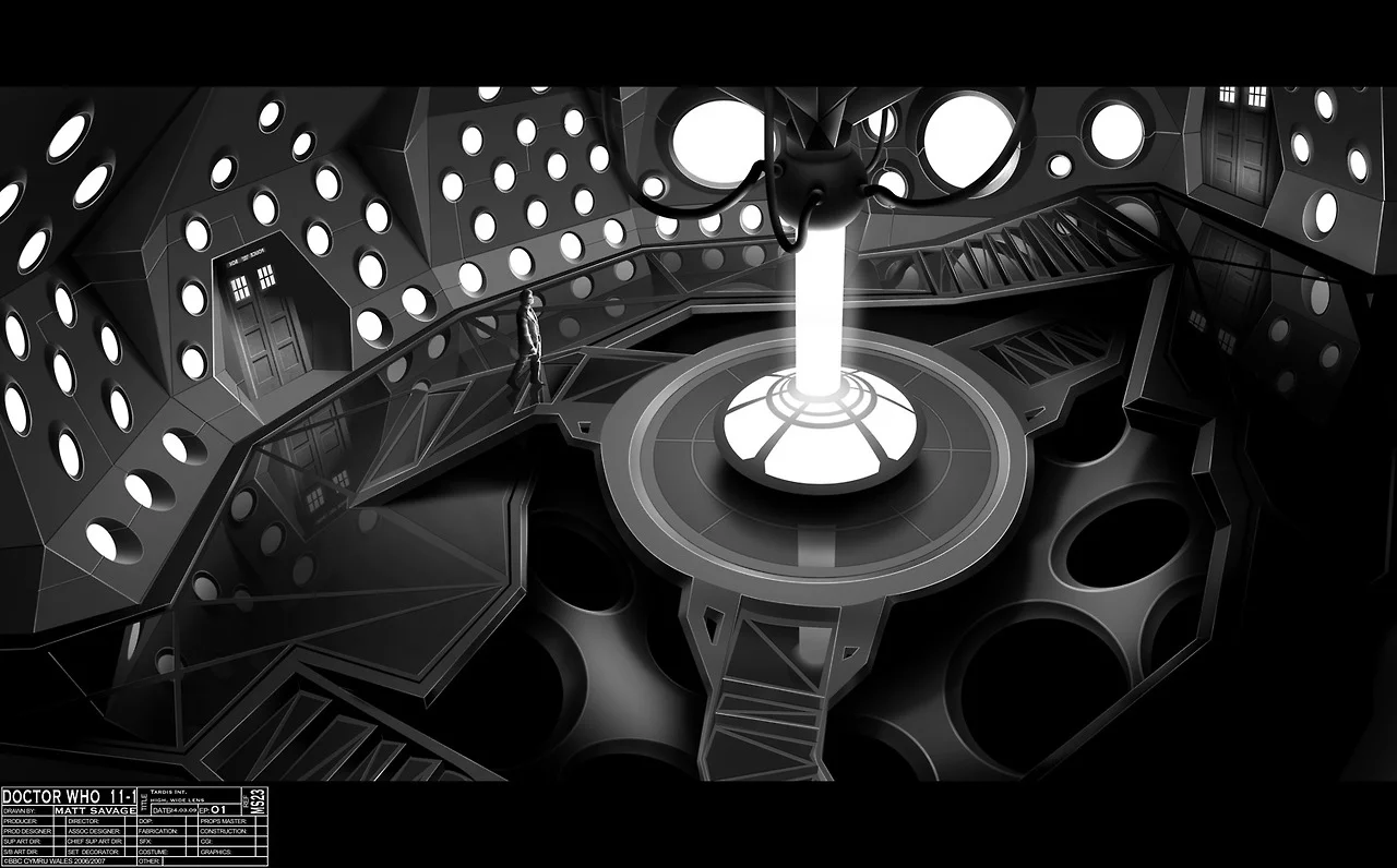 Incredible DOCTOR WHO Concept Art from Matthew Savage — GeekTyrant