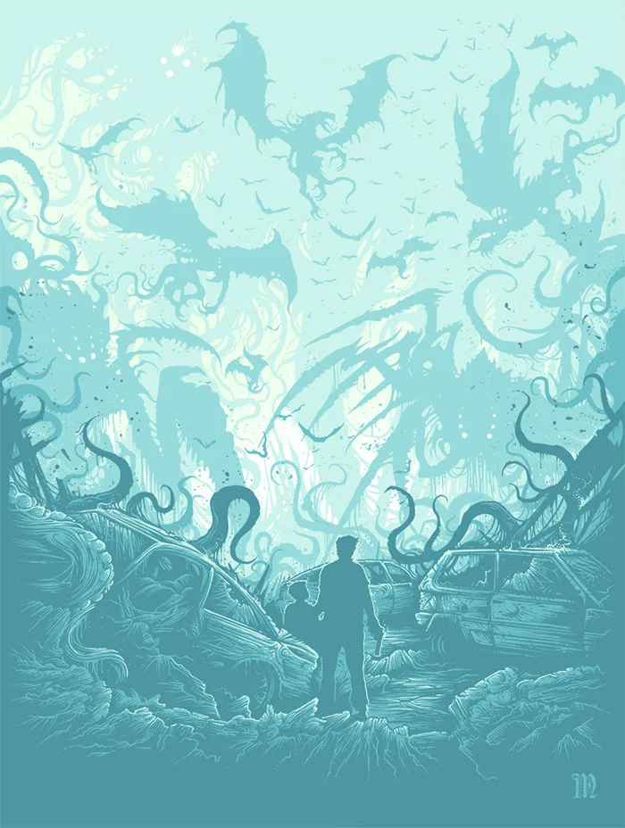 Artwork from the Stephen King Art Show — GeekTyrant