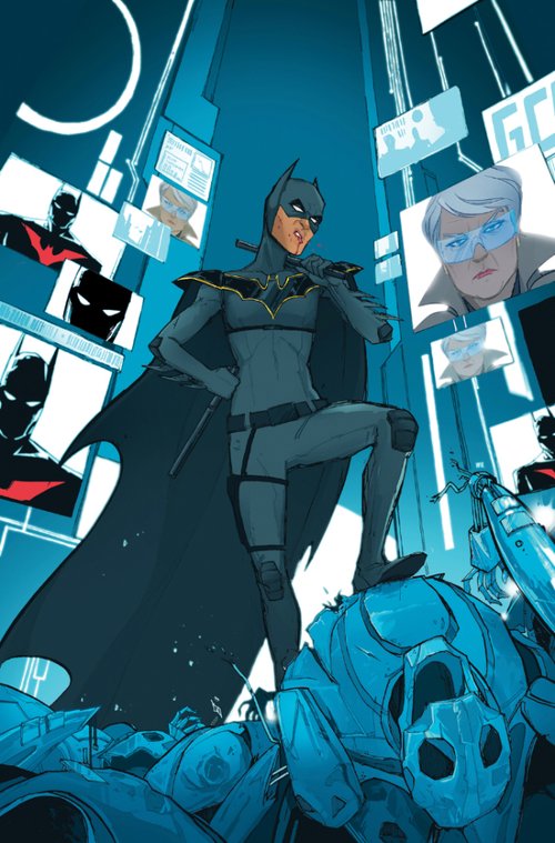 BATGIRL BEYOND Character Art — GeekTyrant