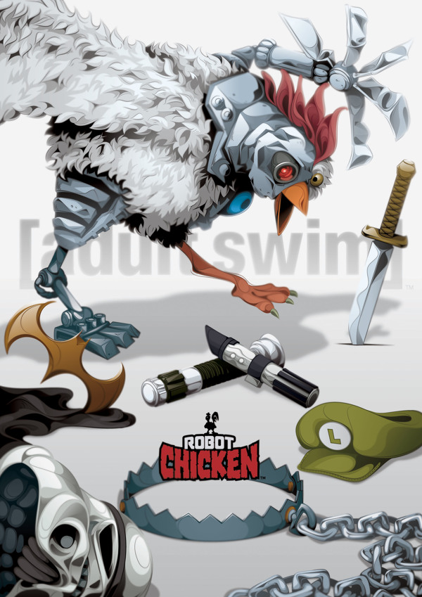 Phenomenal Adult Swim Art Robot Chicken Venture Bros And More — Geektyrant