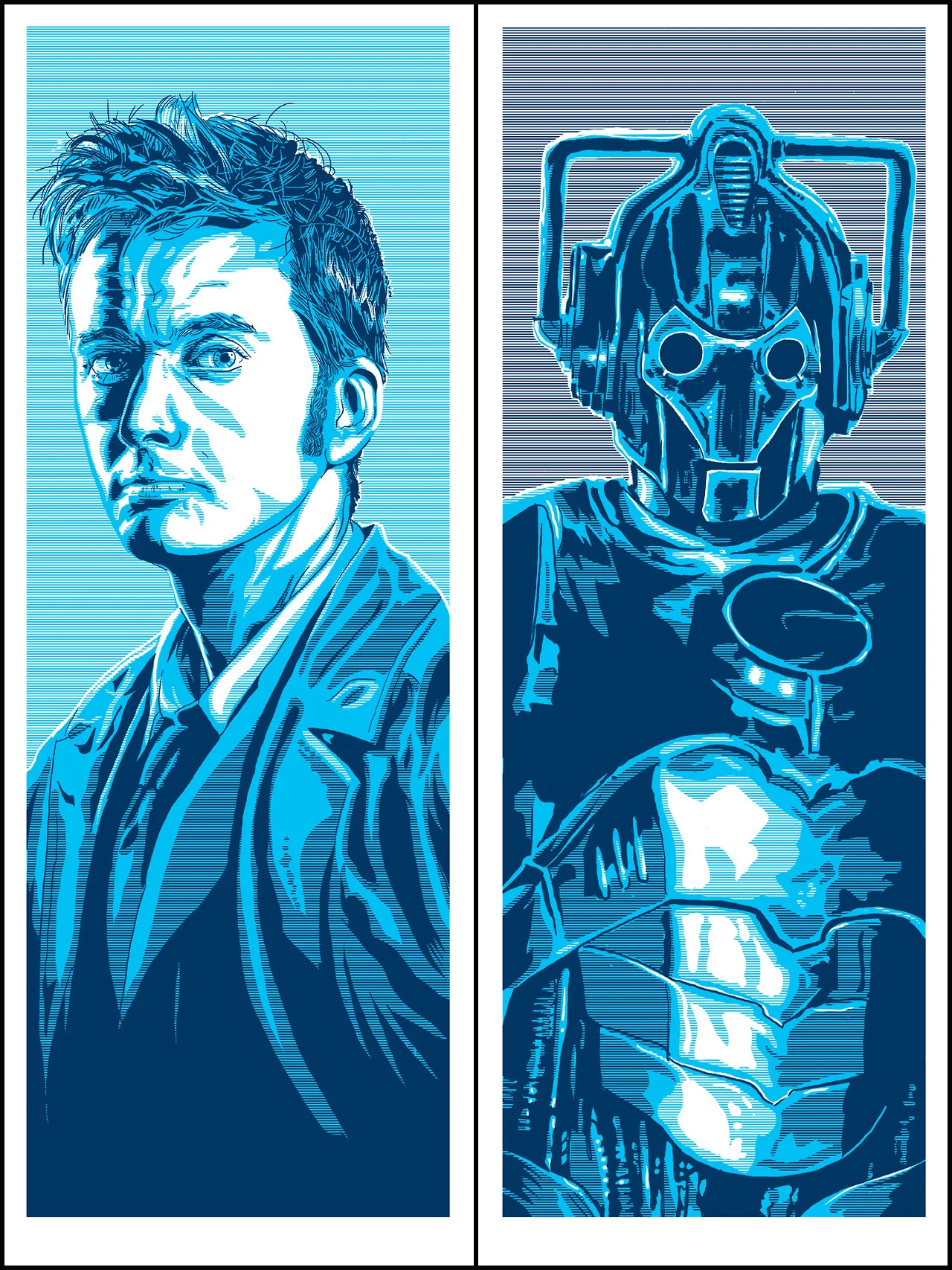 DOCTOR WHO Portrait Series by Tim Doyle — GeekTyrant