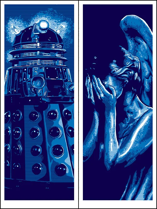 DOCTOR WHO Portrait Series by Tim Doyle — GeekTyrant