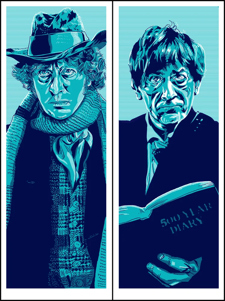 DOCTOR WHO Portrait Series by Tim Doyle — GeekTyrant