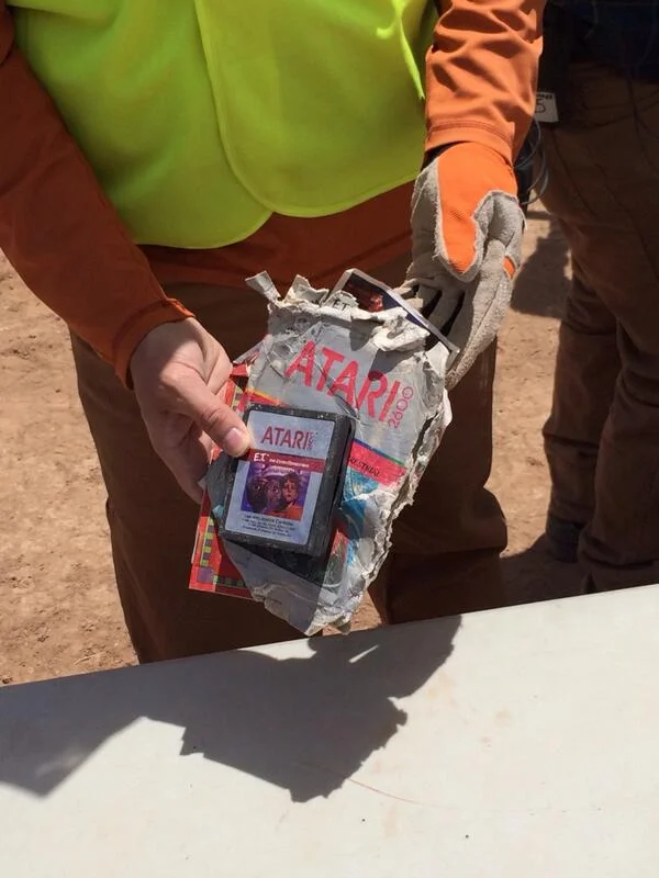 Discarded E.T. Atari Games Found in Landfill - The Legend is True ...