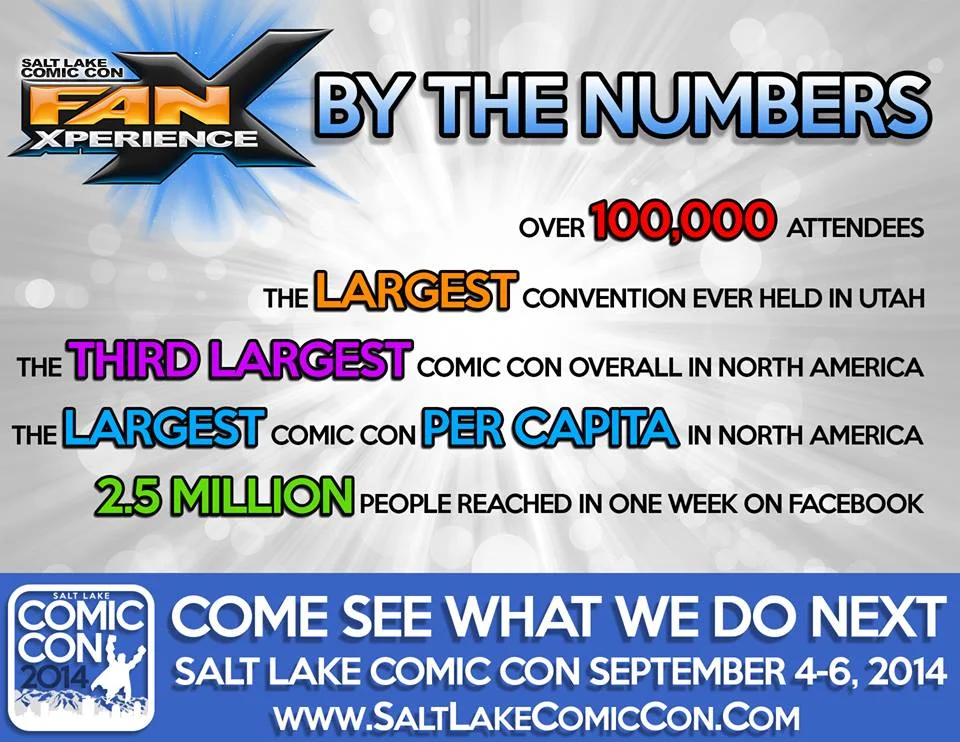 SLC Comic Con FanX is the 3rd Biggest Geek Event in the Country ...