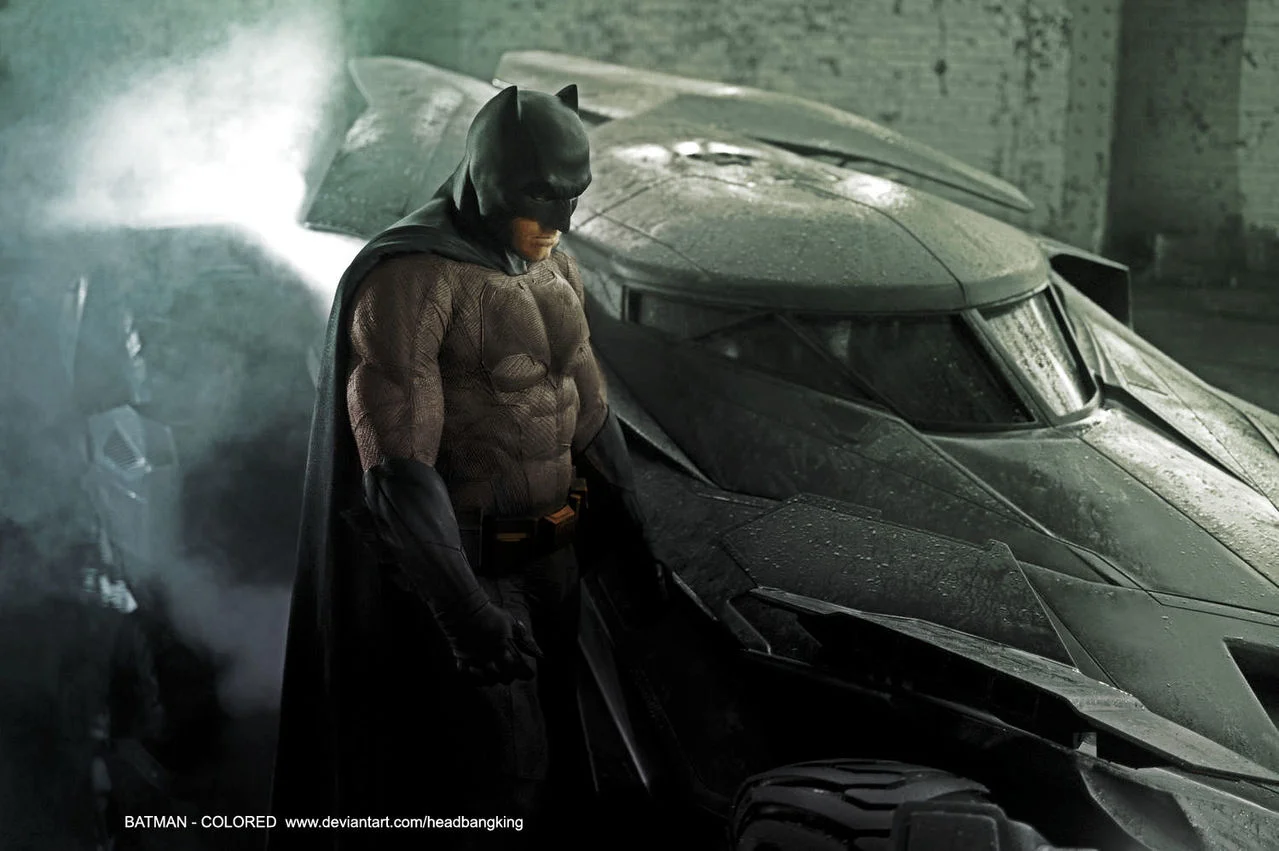 Colorized Version of Ben Affleck's Batman - Fan Made — GeekTyrant