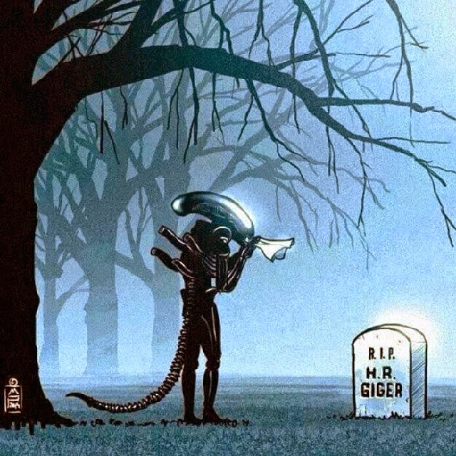 Tribute Art For Alien Franchise Artist Hr Giger — Geektyrant
