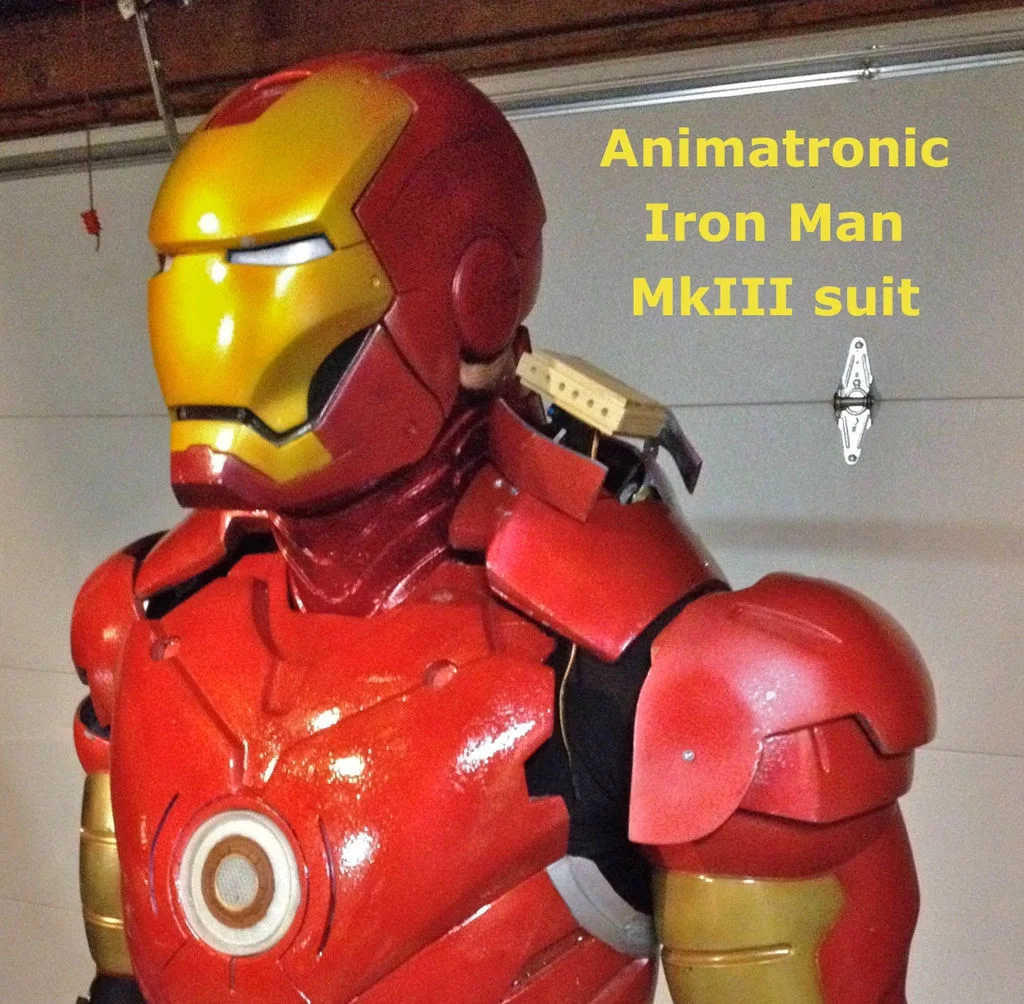 Amazing Wearable IRON MAN Animatronic Suit! — GeekTyrant