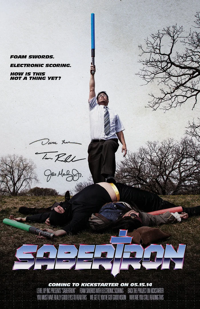 SABERTRON: Awesomely Epic "Smart" Foam Swords — GeekTyrant