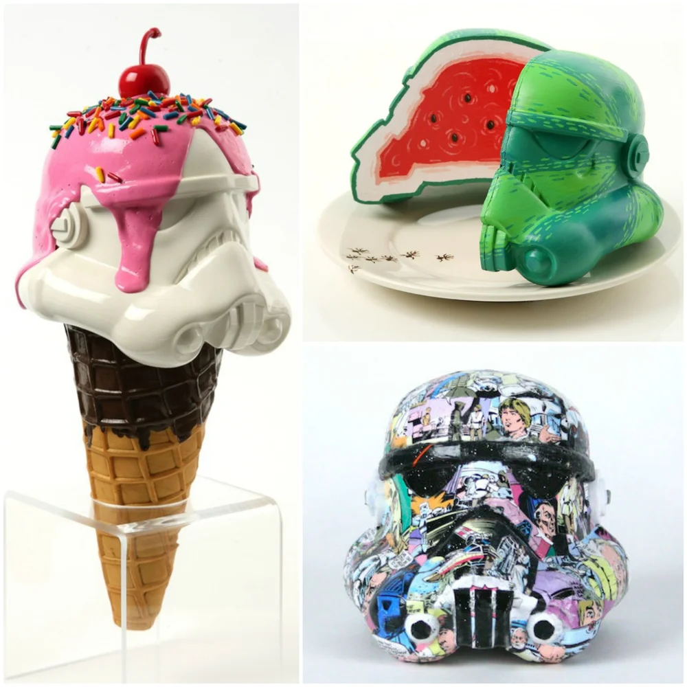 Creepy and Creative Custom Stormtrooper Helmets — GeekTyrant