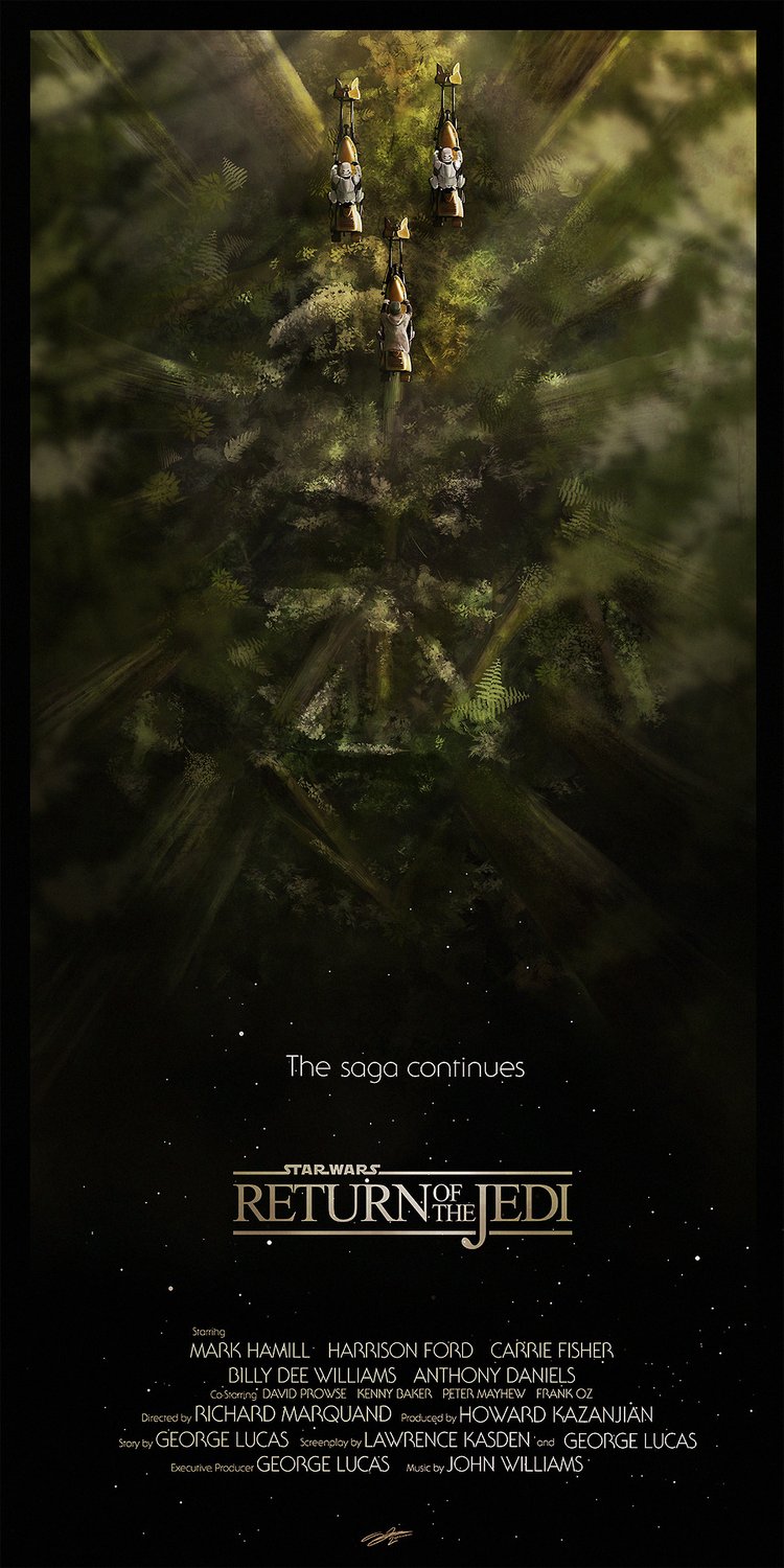 Stunning STAR WARS Trilogy Poster Art — GeekTyrant