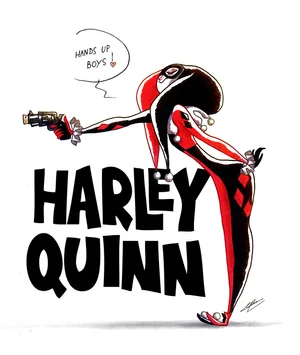 Gotham City Sirens Art with Harely Quinn, Catwoman, and Poison Ivy ...
