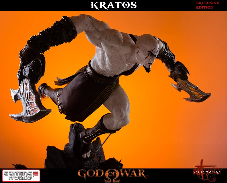 GOD OF WAR: New Kratos Statue Brings the Chaos — GeekTyrant