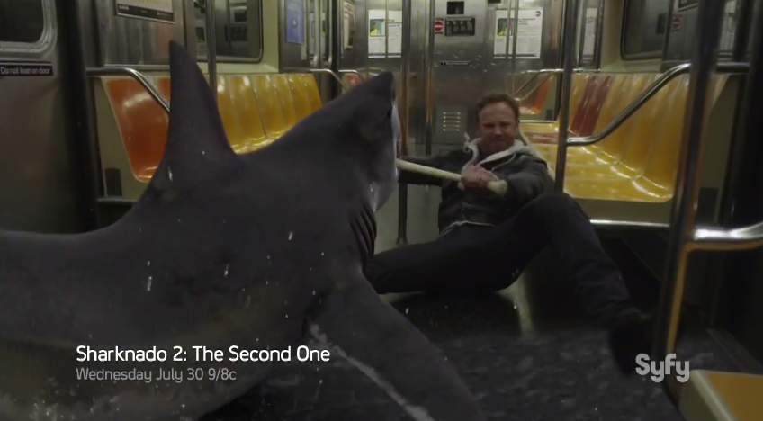 3-Minute Sneak Peek at SHARKNADO 2: THE SECOND ONE — GeekTyrant