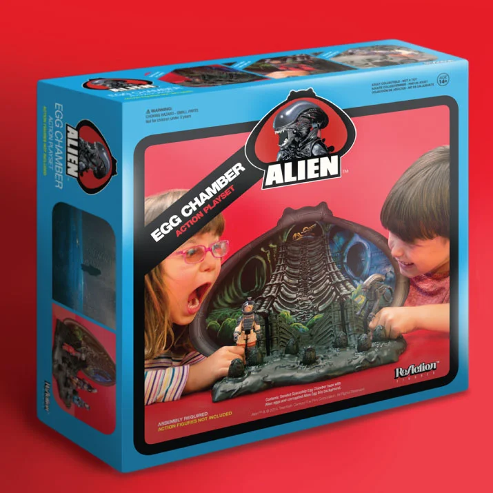 ALIEN Egg Chamber ReAction Playset - Comic-Con 2014 — GeekTyrant