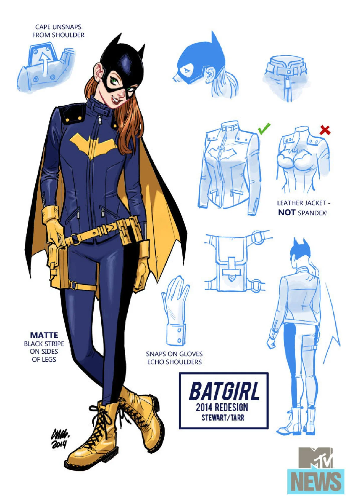Batgirl Fan Art Inspired by Her New Look — GeekTyrant