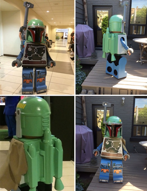 Impressive LEGO Boba Fett Kid Costume — GeekTyrant