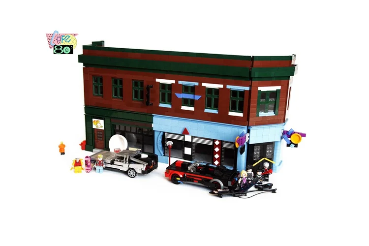 BACK TO THE FUTURE - LEGO 1955 and 2015 Hill Valley Sets — GeekTyrant