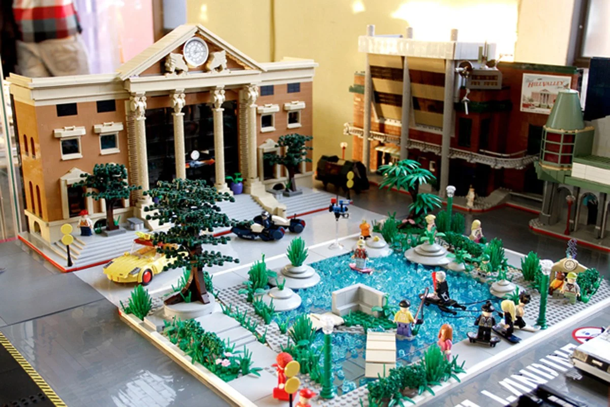 BACK TO THE FUTURE - LEGO 1955 and 2015 Hill Valley Sets — GeekTyrant