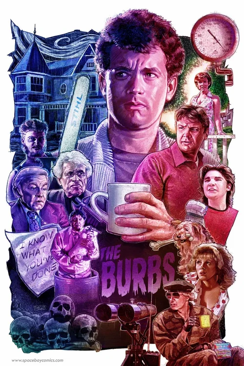 Perfect Piece of Poster Art for THE BURBS — GeekTyrant