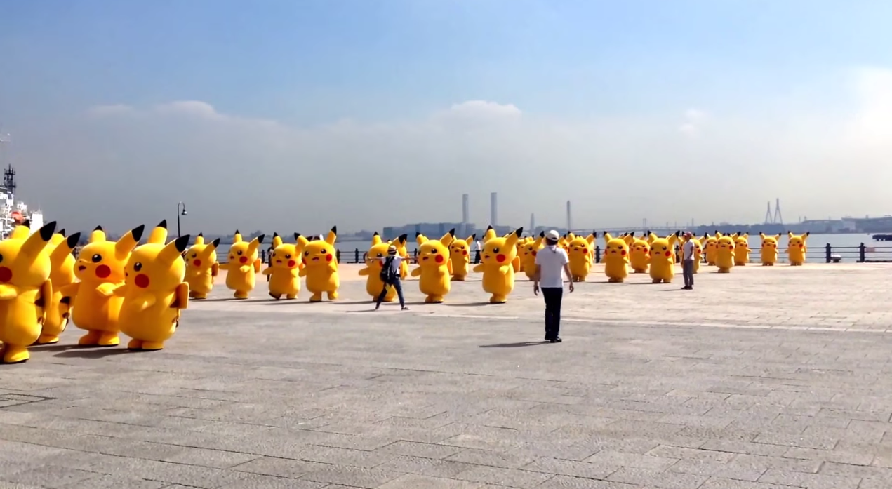 Why Is a Pikachu Army Forming in this Video?! — GeekTyrant