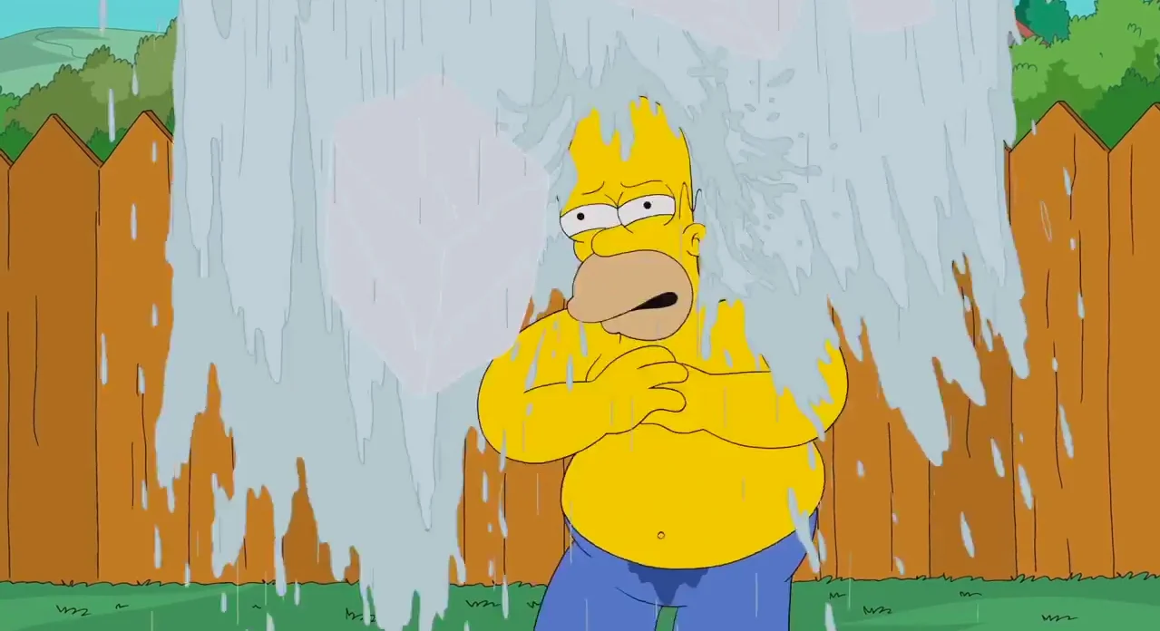 Homer Simpson Takes the ALS Ice Bucket Challenge — GeekTyrant