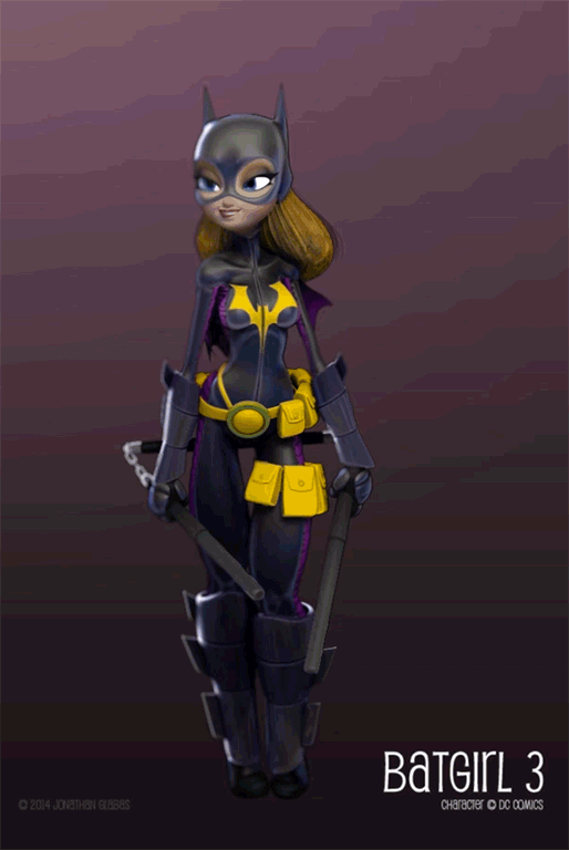 Charming Batgirl Art by Jonathan Glabas — GeekTyrant