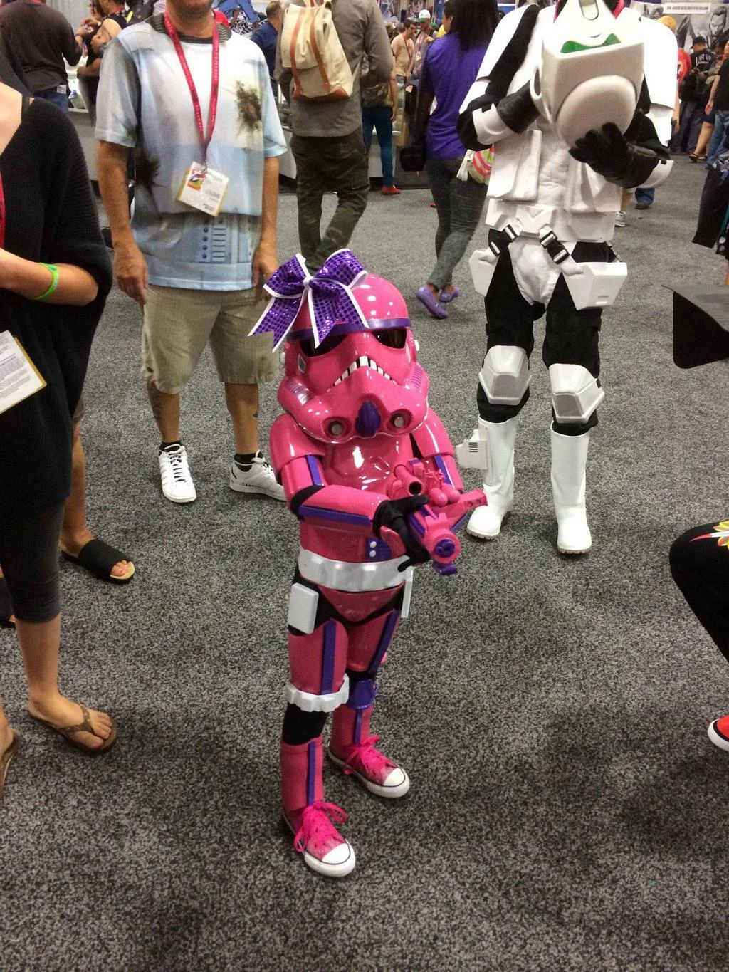 Adorable Pink Stormtrooper Cosplay — GeekTyrant