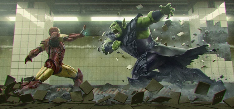 Iron Man Attacks in Fan Art - "The Decisive Moment" — GeekTyrant