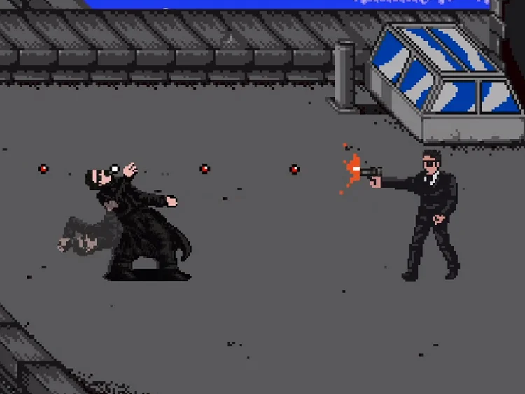 THE MATRIX — 8-Bit Cinema — GeekTyrant