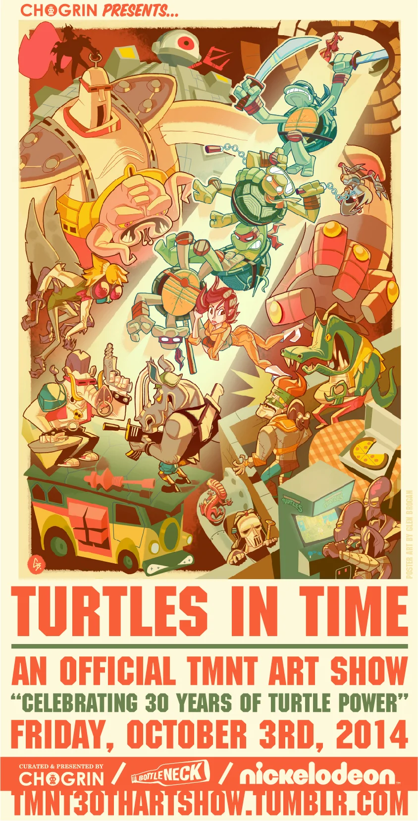 It's All TMNT, All the Time in TURTLES IN TIME Art Show — GeekTyrant