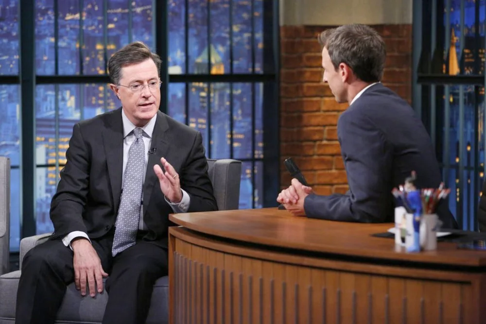 How Stephen Colbert Got Captain America's Shield — GeekTyrant